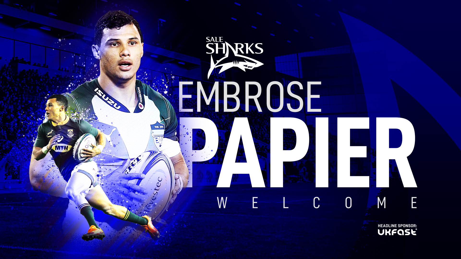 Sale Sharks sign Springbok scrumhalf Embrose Papier on a short-term ...