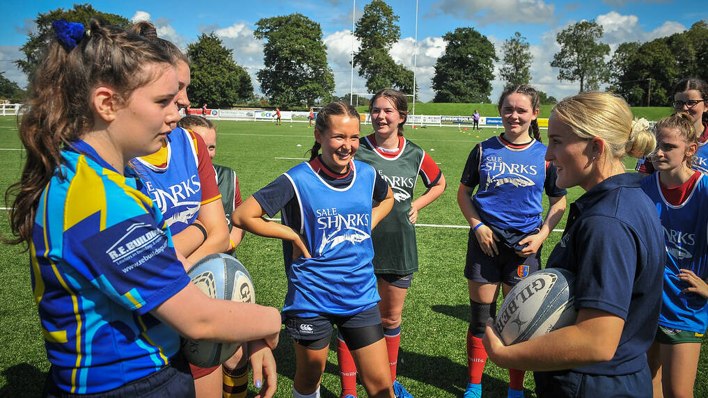 Sharks Female Stars On Hand To Inspire Next Generation Of Aspiring ...