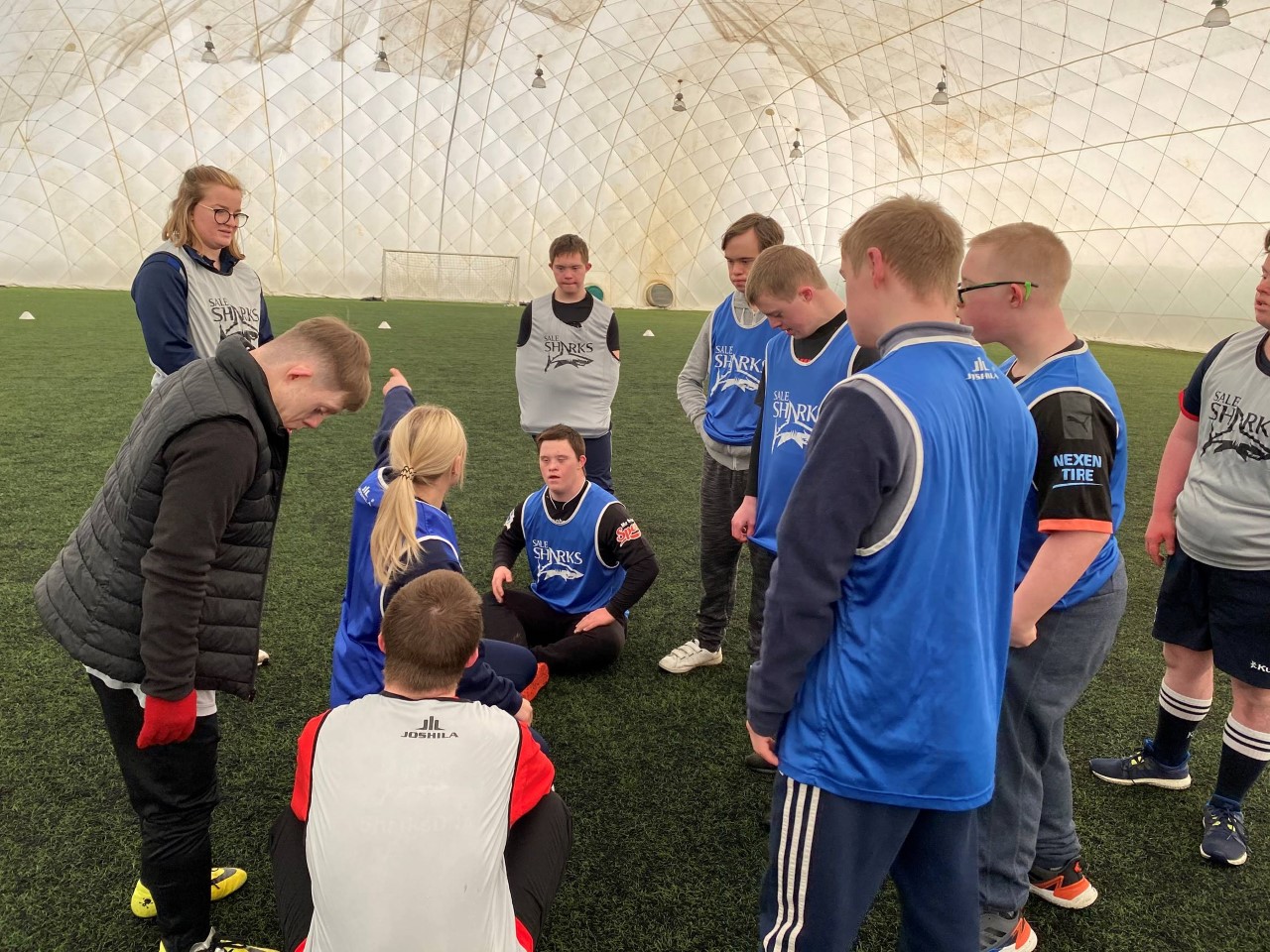 Printerland and Sale Sharks host 'Lads and Dads' session | Sale Sharks