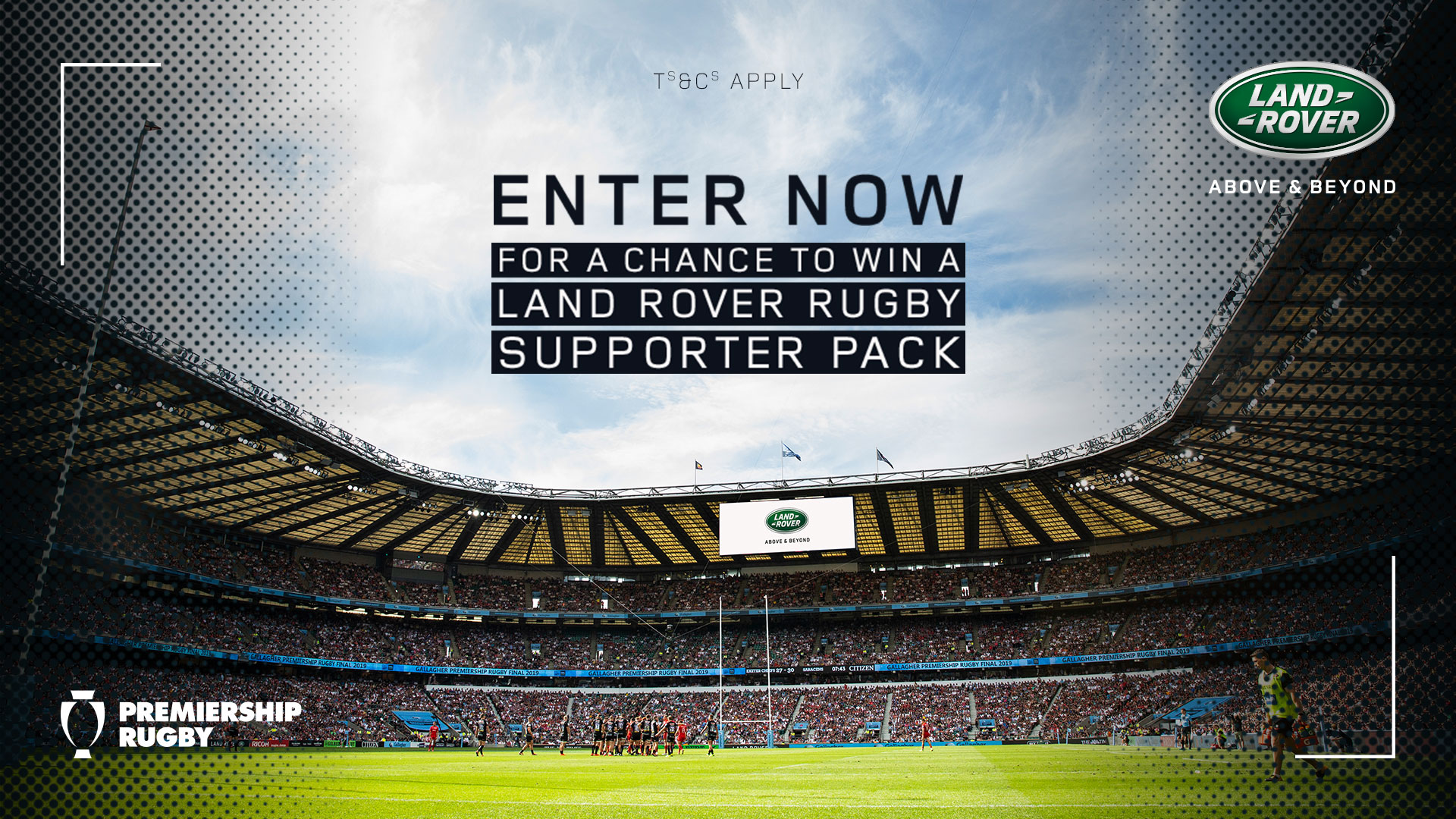 EXCLUSIVE! Land Rover Rugby Supporter Pack! | Sale Sharks