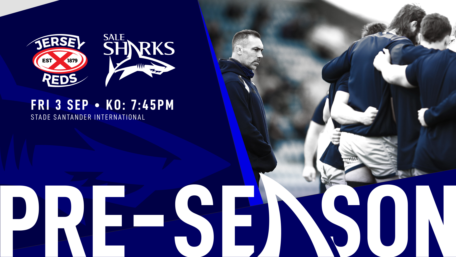 Sharks set to face Jersey in pre-season fixture | Sale Sharks