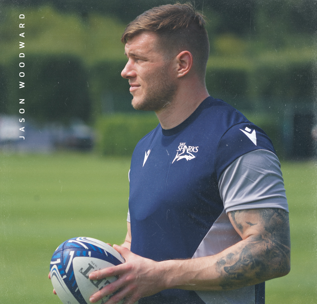 Jason Woodward joins the Sharks Family | Sale Sharks