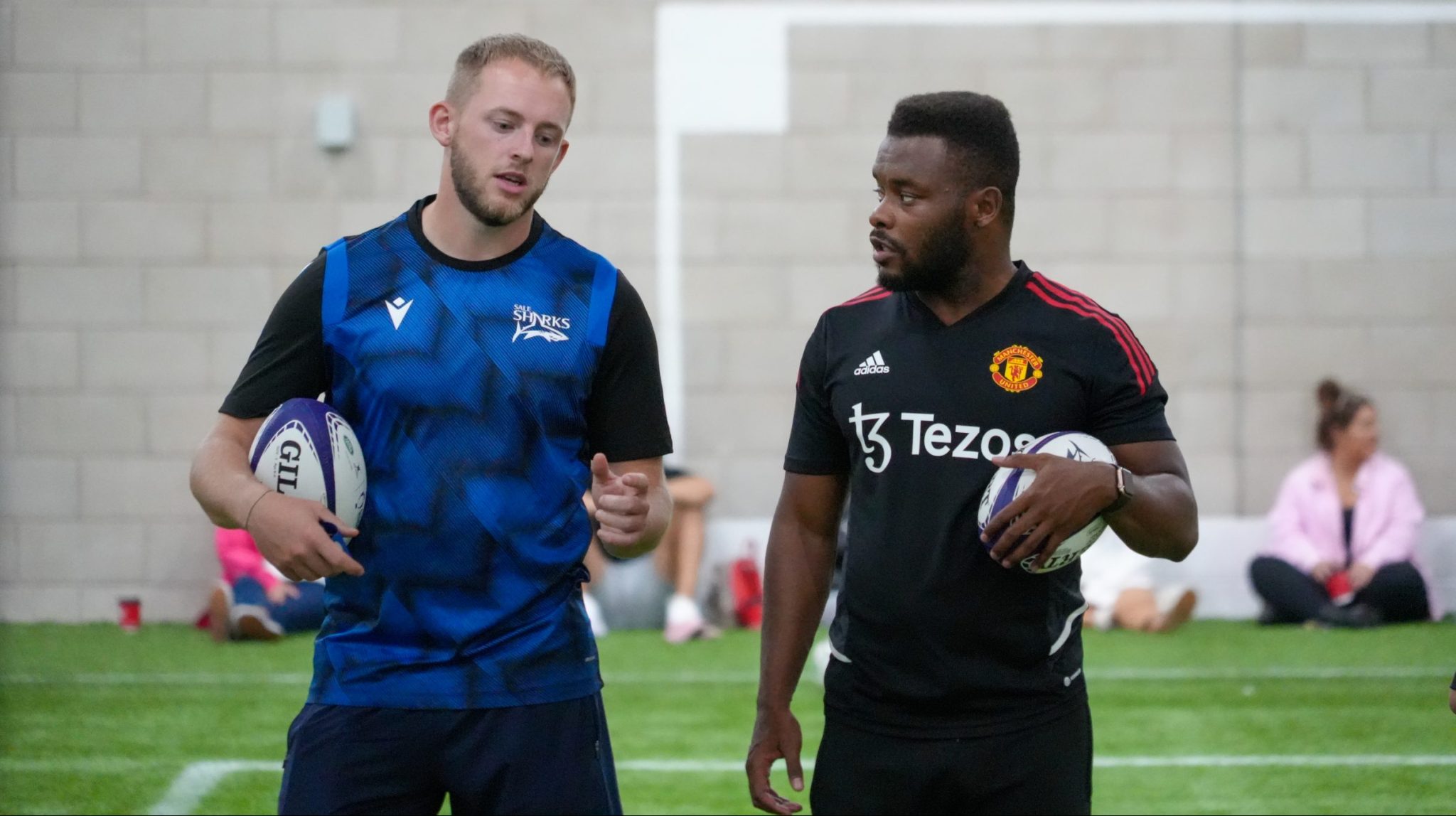Sharks develop future stars with Manchester United. | Sale Sharks