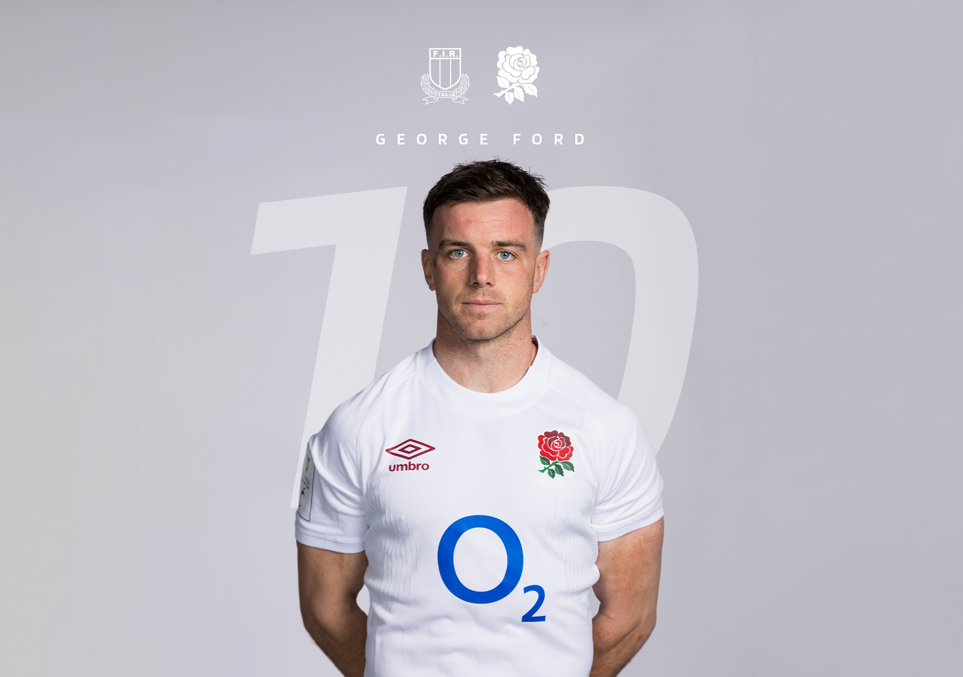 GEORGE FORD STARTS AT 10 FOR ENGLAND VS ITALY | Sale Sharks