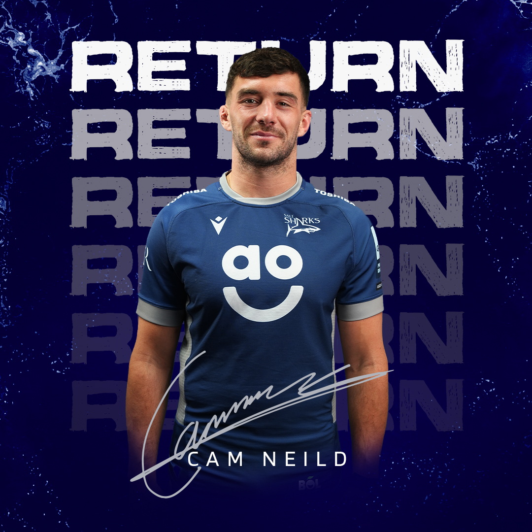 SHARKS RE-SIGN FLANKER CAM NEILD | Sale Sharks