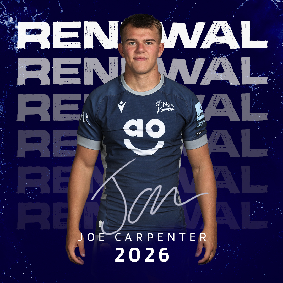 CARPENTER SIGNS NEW SHARKS DEAL | Sale Sharks