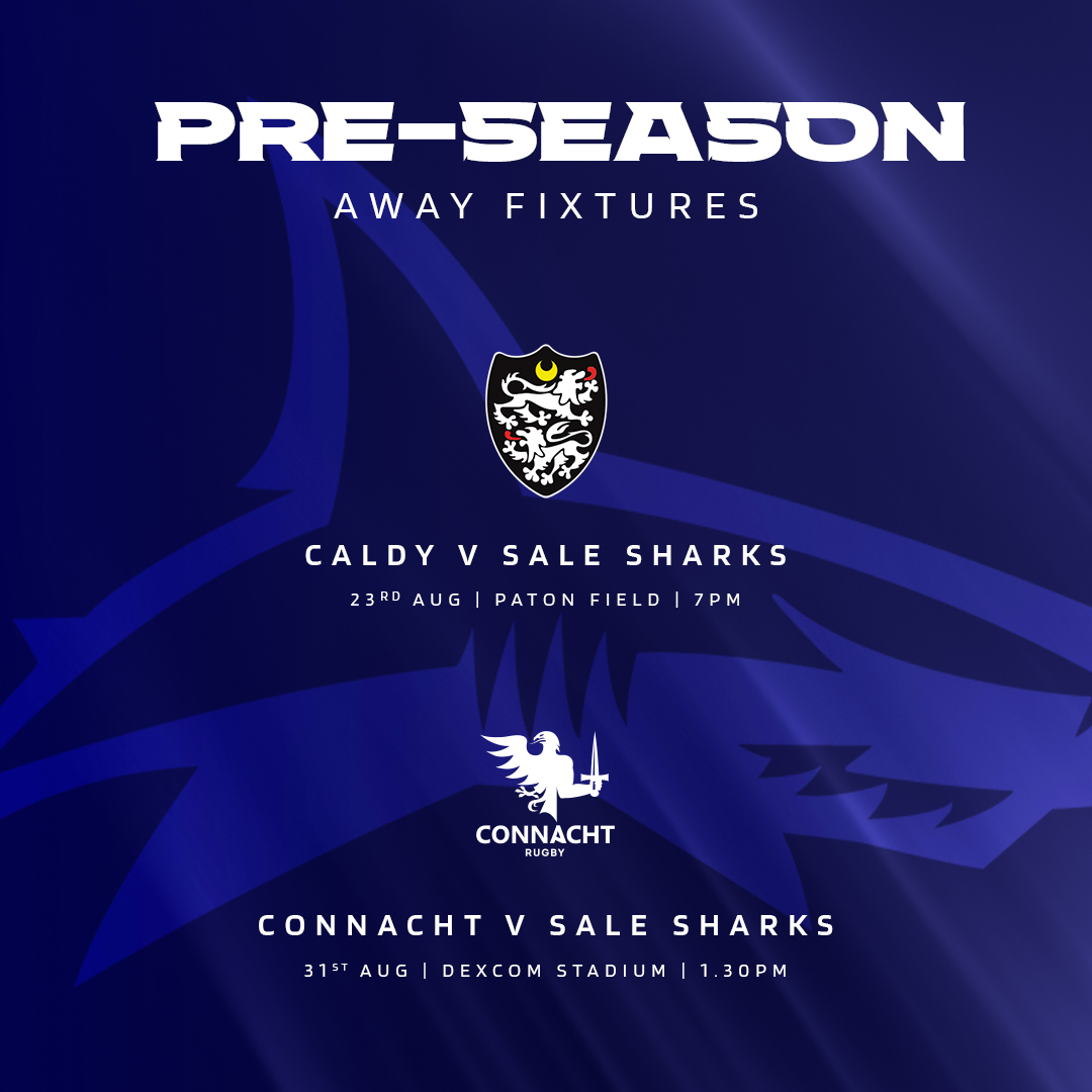 SHARKS CONFIRM PRE-SEASON SCHEDULE | Sale Sharks