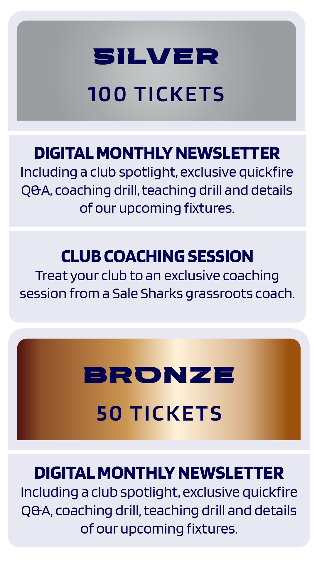 MISSION SHARKS 100 CLUB | Sale Sharks