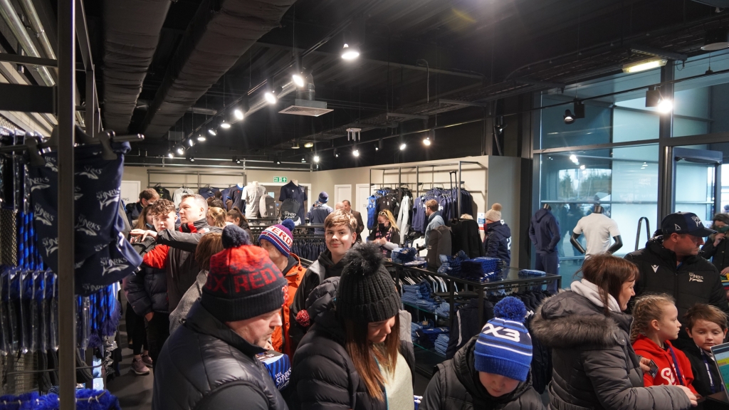 Revised Sharks shop opening hours | Sale Sharks